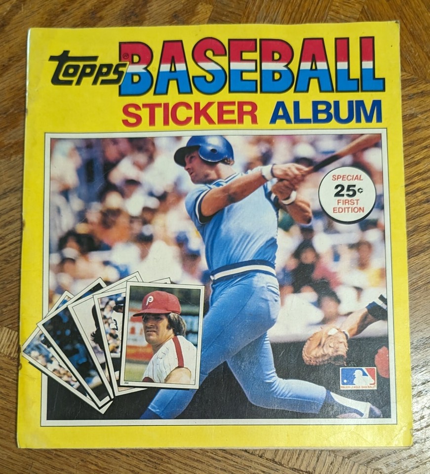 1981, 1982 Topps Baseball Sticker Albums | eBay