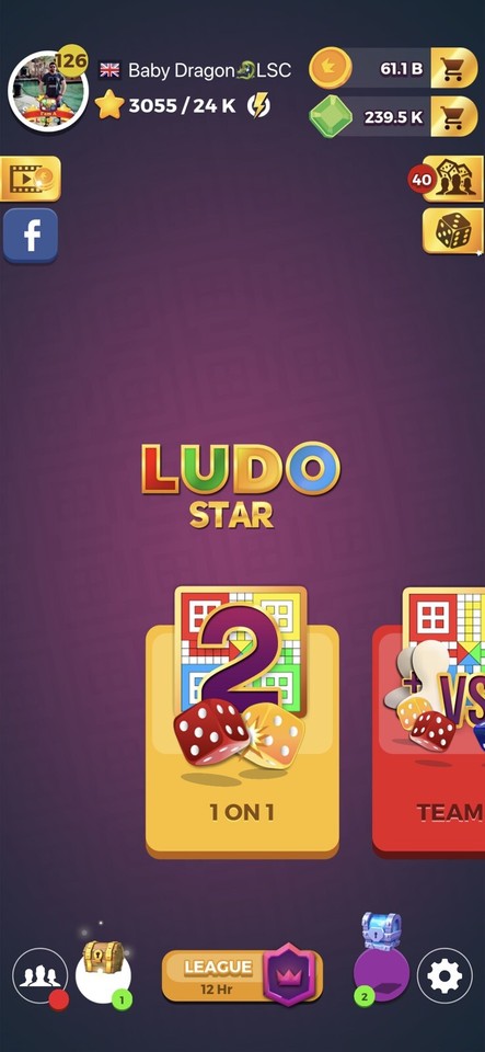 Ludo Star 1 Coins 1b. Ludo Gems Account, Ludo Dice Amd Token Also ...