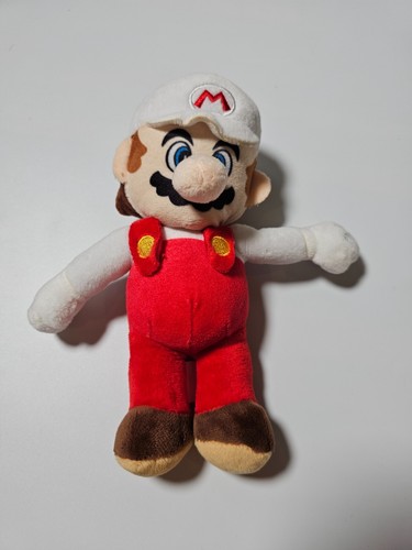 Extremely Rare Super Mario Fire Mario Good Stuff Sample Plush | eBay