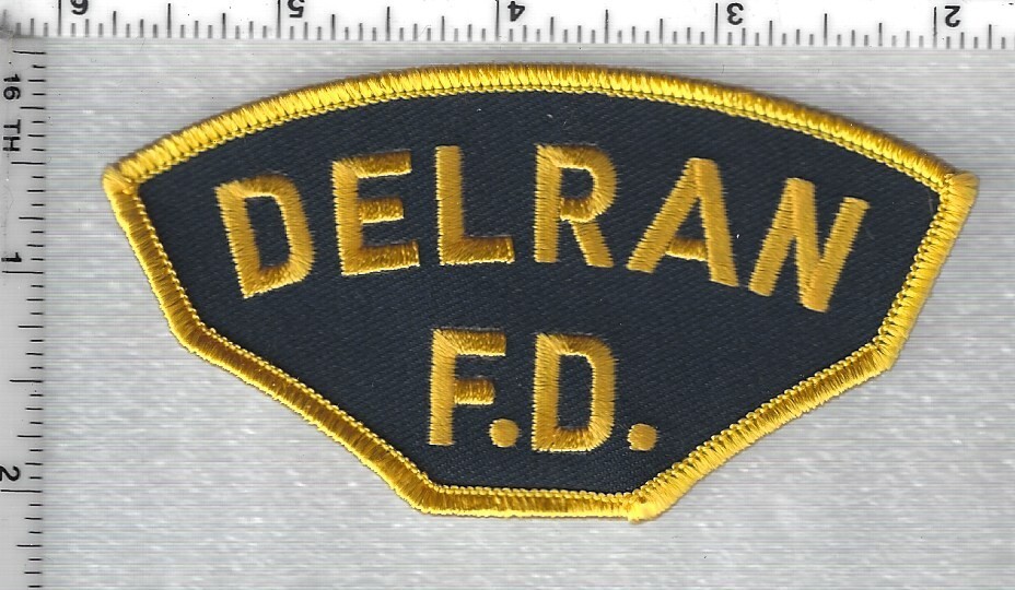 Delran Fire Department (New Jersey) Old Style Shoulder Patch version 2 ...