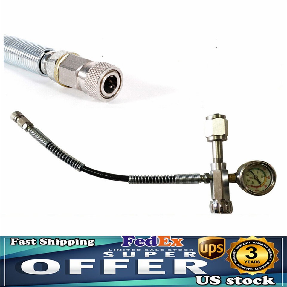 PCP SCBA Refill Charging Connector Valve Oxygen Tank Air Filling ...