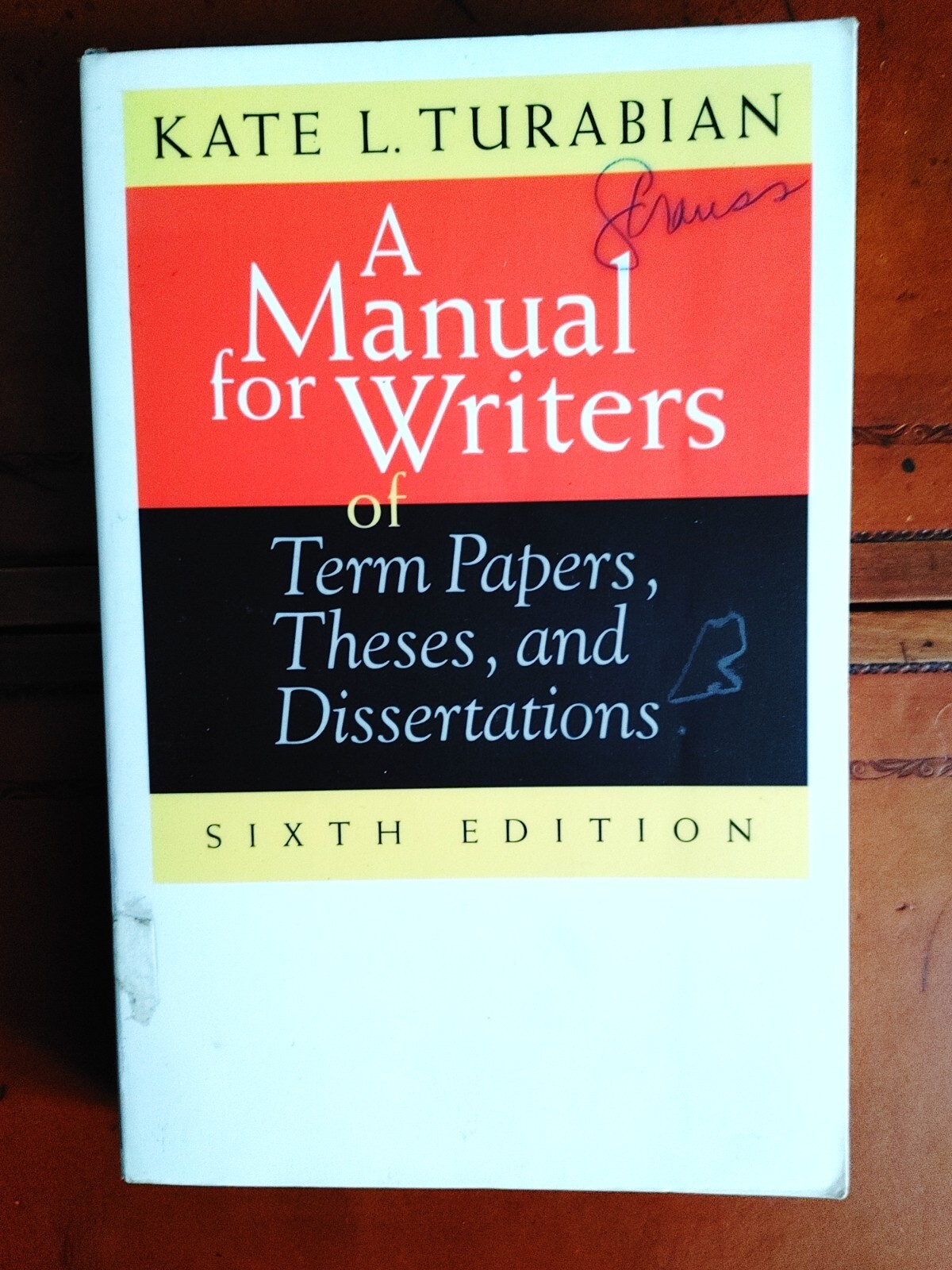 A Manual For Writers Of Term Papers Theses And Dissertations Sixth ...
