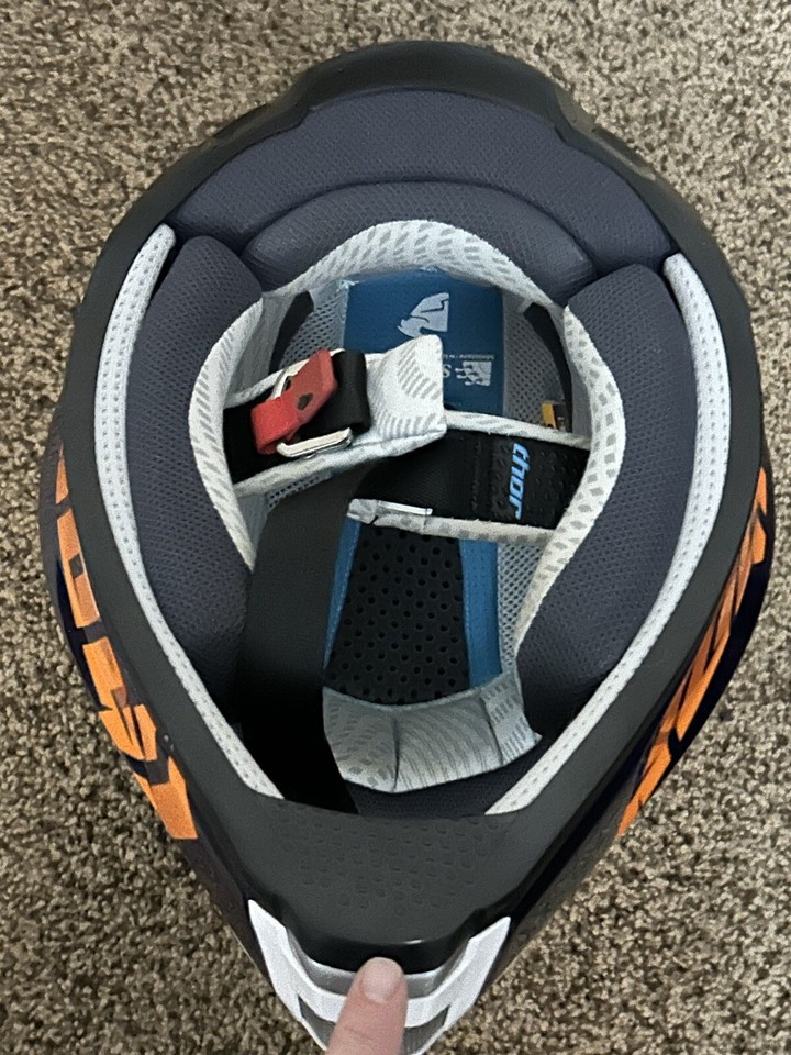 Thor Verge Helmet Adult Small Size 6 7/8”-7” MX ATV Dirt Bike Off Road ...