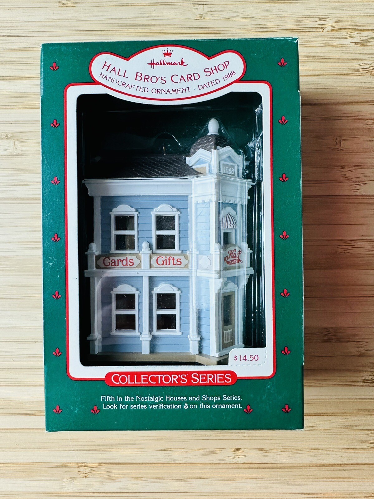 1988 Vintage Hallmark Nostalgic Houses & Shops #5 in series Hall Bro's ...