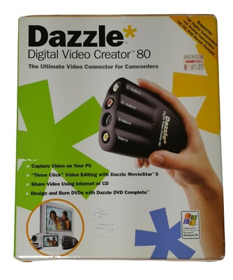 Dazzle Digital Video Creator 80 DM-5400 USB Video Capture Device | eBay