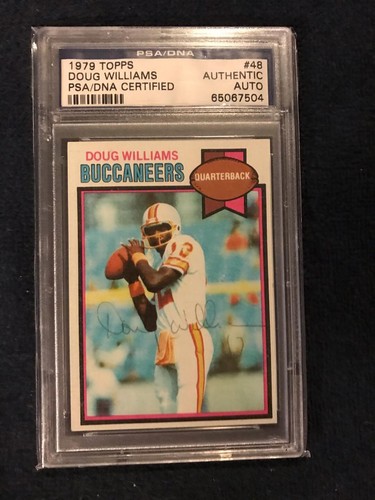 1979 Topps Doug Williams Rookie RC #48 PSA/DNA AUTO | eBay