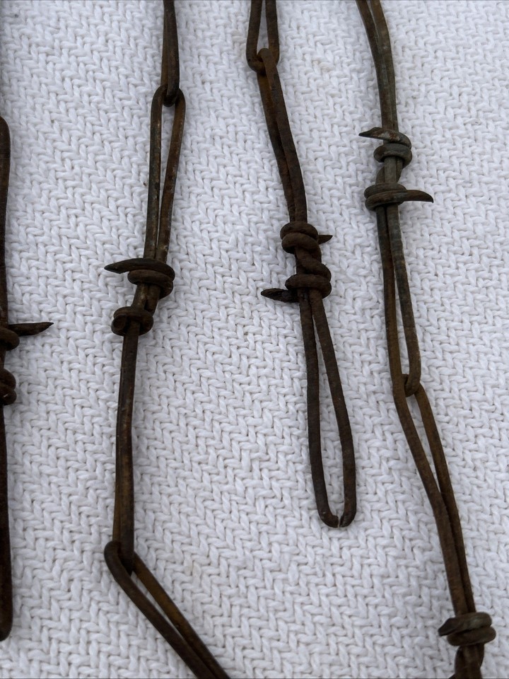 Appx. 45 Pieces Antique Barb Wire RARE LARGE VARIETY Old West History ...