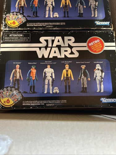 Star Wars Retro Collection 6 Pack A New Hope Wave 3 Target In Hand ...