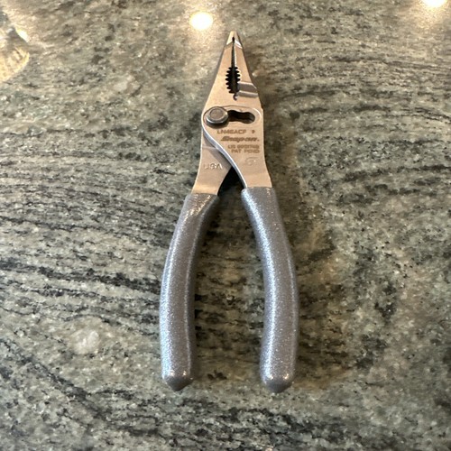 Snap On ln46acf 7” talon grip®️ long nose slip joint pliers dark ...