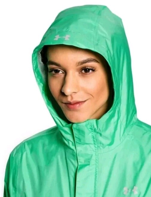 NEW! Under Armour Bora Jacket Storm 3 Full Zip Lightweight Windbreaker Hooded! M | eBay