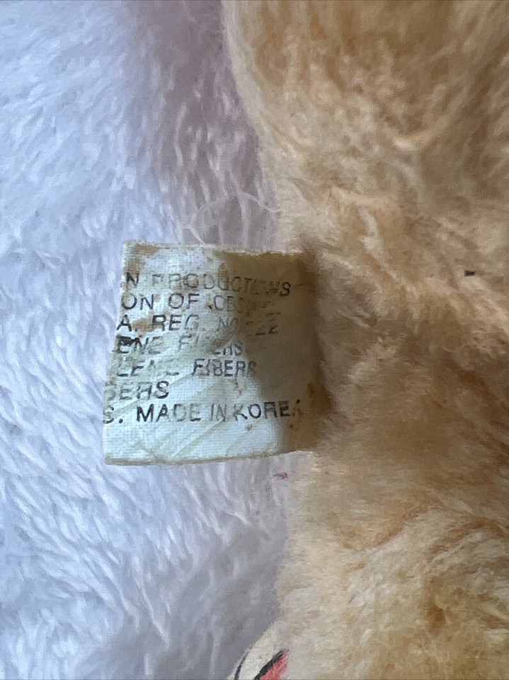 Vintage 1983 Alvin And The Chipmunks ALVIN 11” Plush Doll CBS Toys Red ...