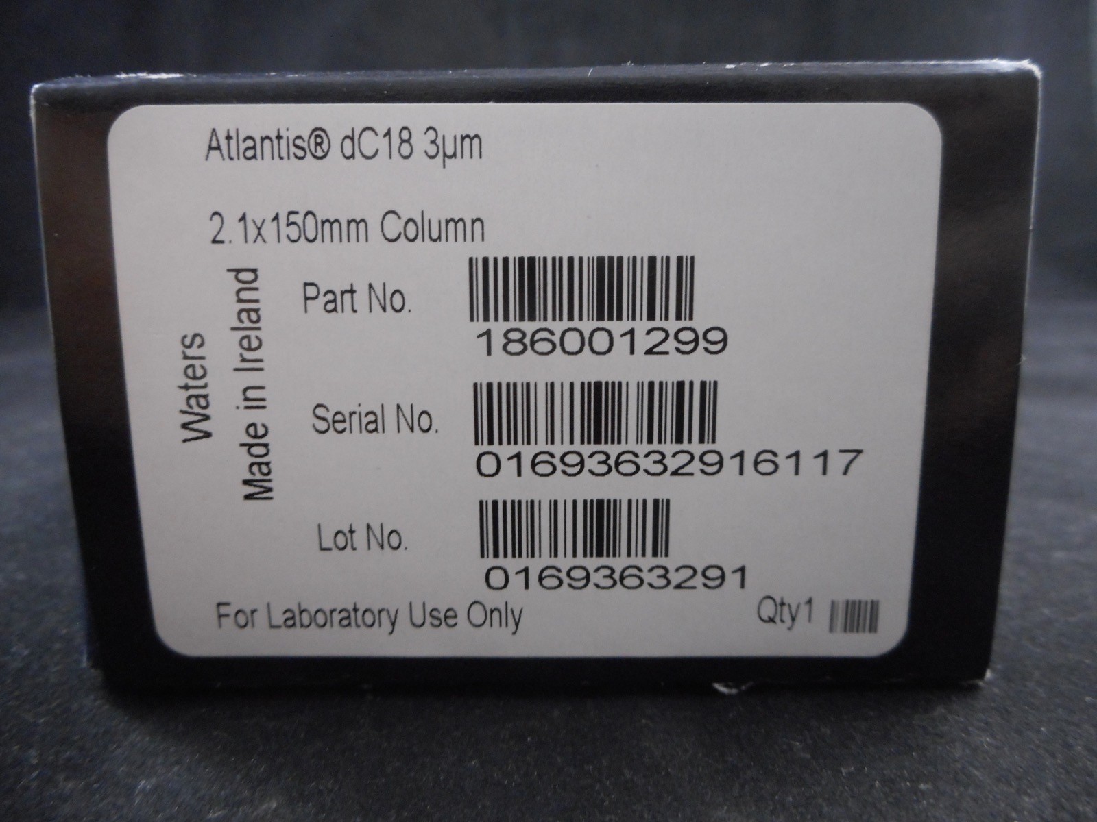 WATERS Atlantis 3µm Particle Size dC18 Silica Columns for HPLC 150mm ...