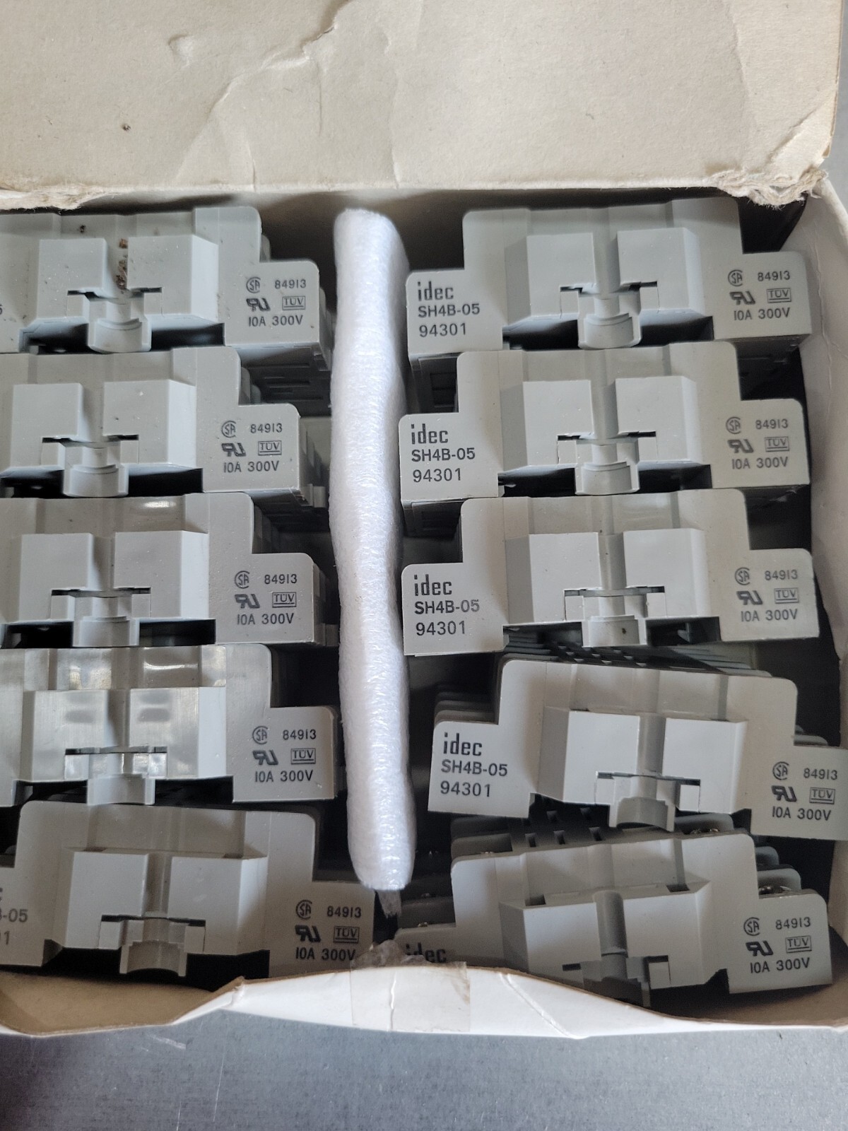 ( 1 ) IDEC SH4B-05 94301 Relay Socket DIN Rail Panel Screw 14 Pins 10 ...