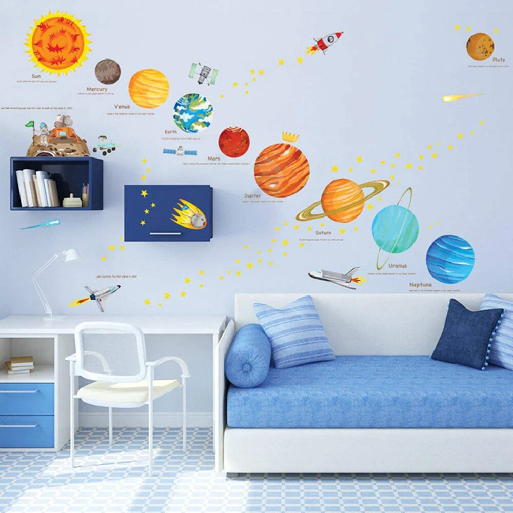 Solar System Theme Bedroom
