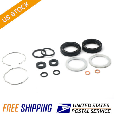 For Harley 41mm Front Fork Seals Kit Heritage Softail Electra Glide ...