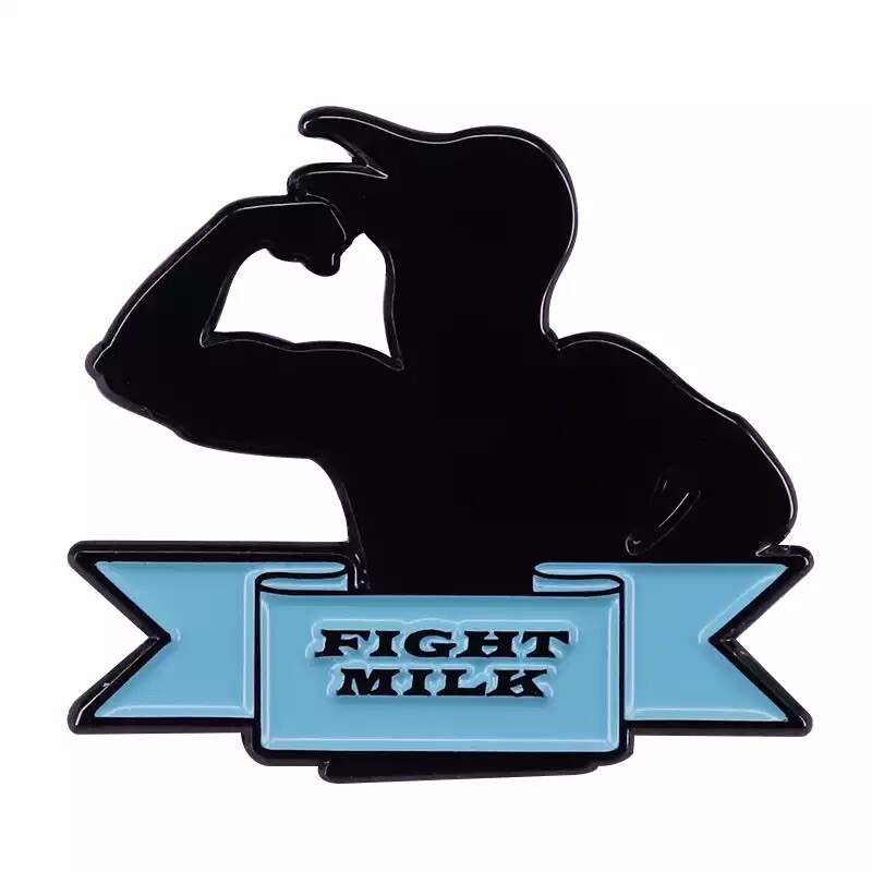 Fight Milk Logo Fight Milk' Men's Tall T Shirt | Spreadshirt