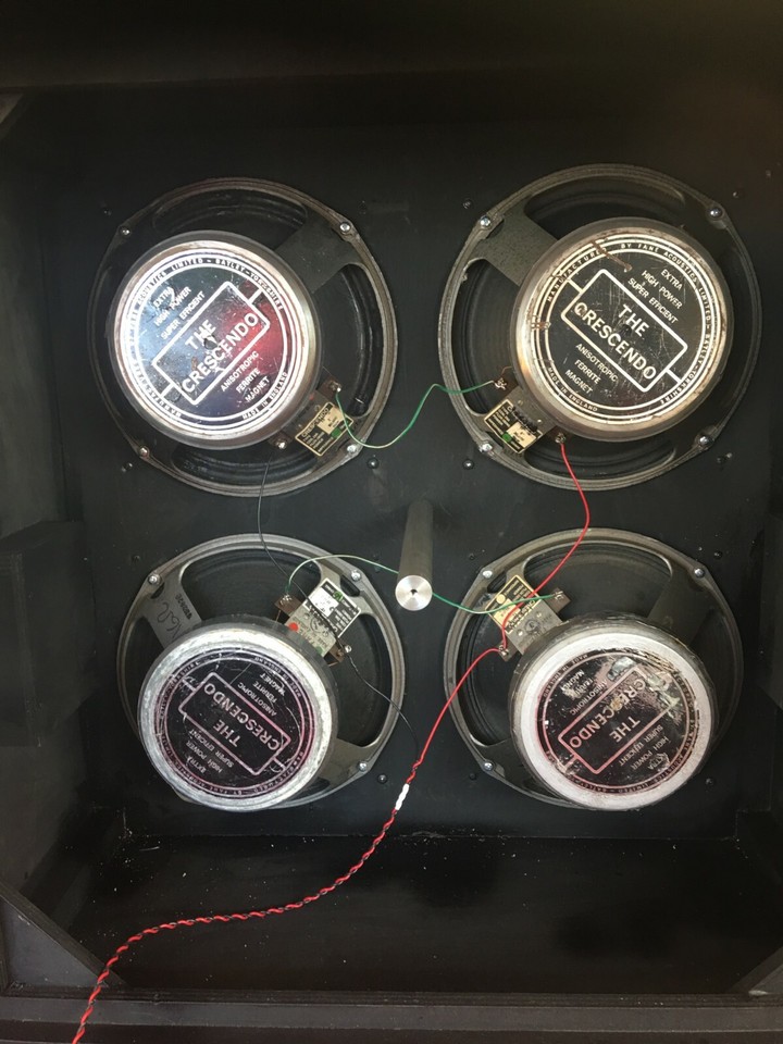 WEM ER40 AMPLIFIER & STARFINDER 4 X 12 CABINETWITH 4 16OHM CRESCENDOS ...