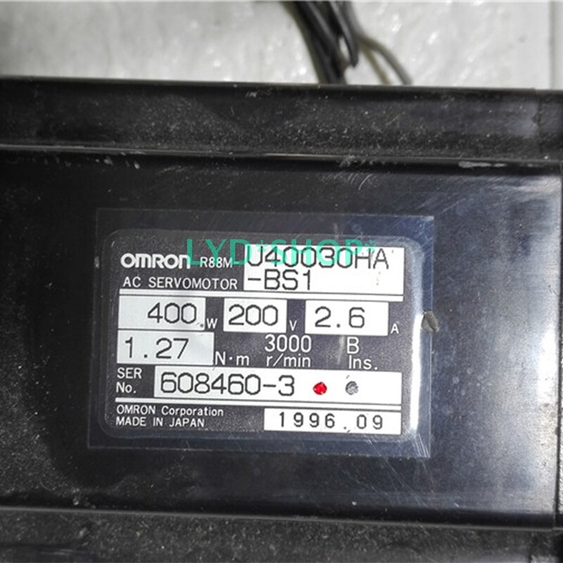 Pre-owned R88M-U40030HA-BS1 AC Servo Motor | eBay