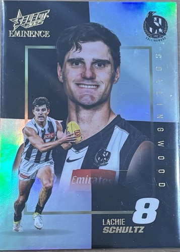 2025 Select AFL Eminence COLOURS Lachie Schultz Collingwood #039/190 ...
