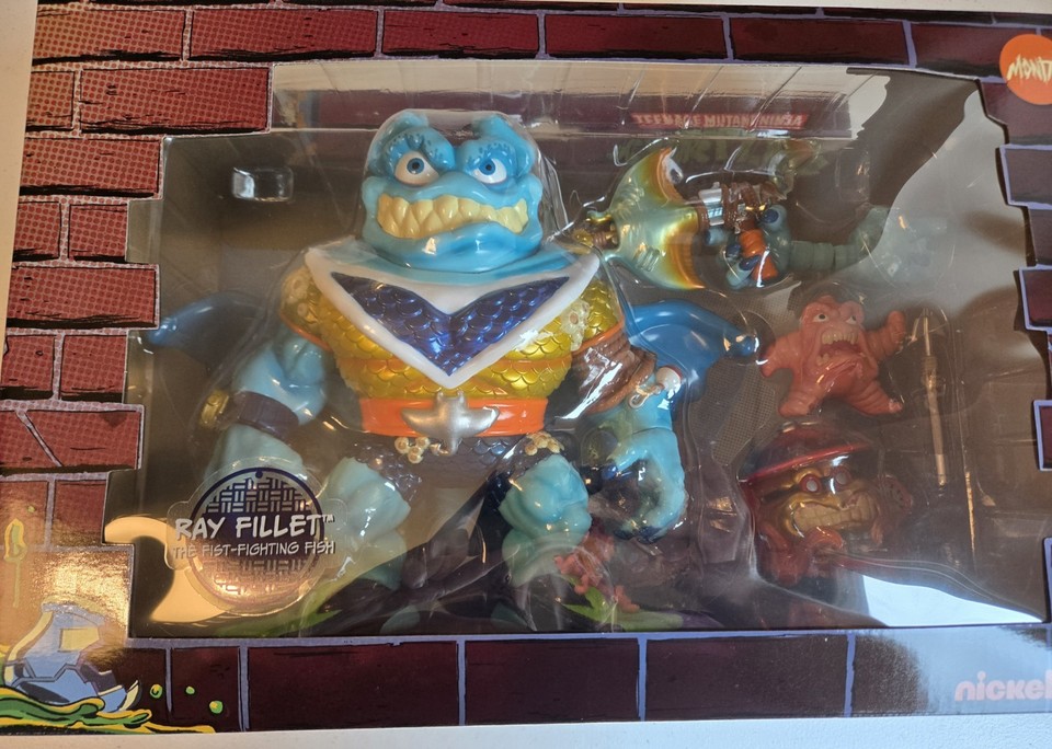 Mondo 2024 Teenage Mutant Ninja Turtles TMNT Ray Fillet Soft Vinyl ...