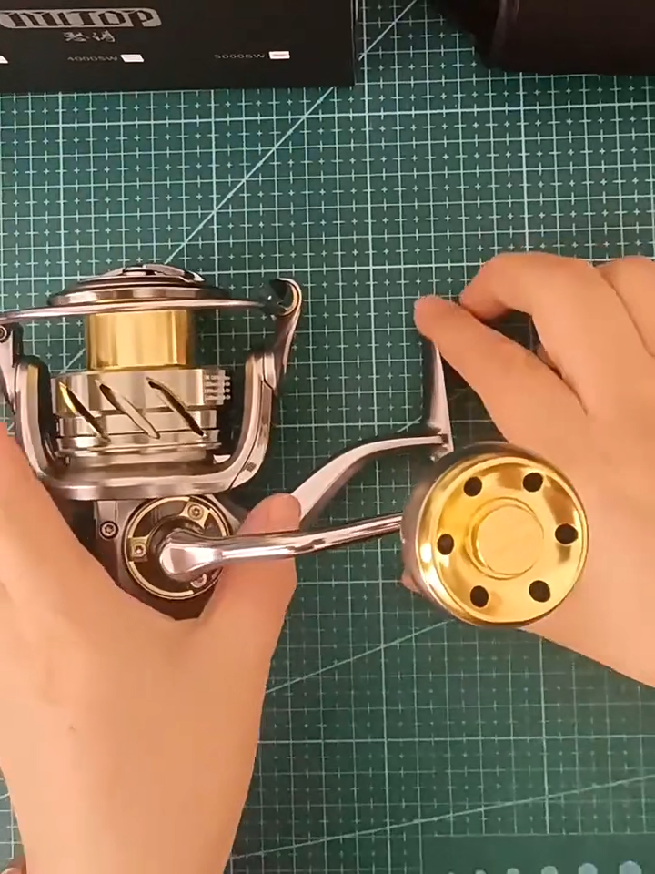 PURELURE NUTOP 16kg Max Drag Spinning Reel Salt Sea Water Slow Jigging ...