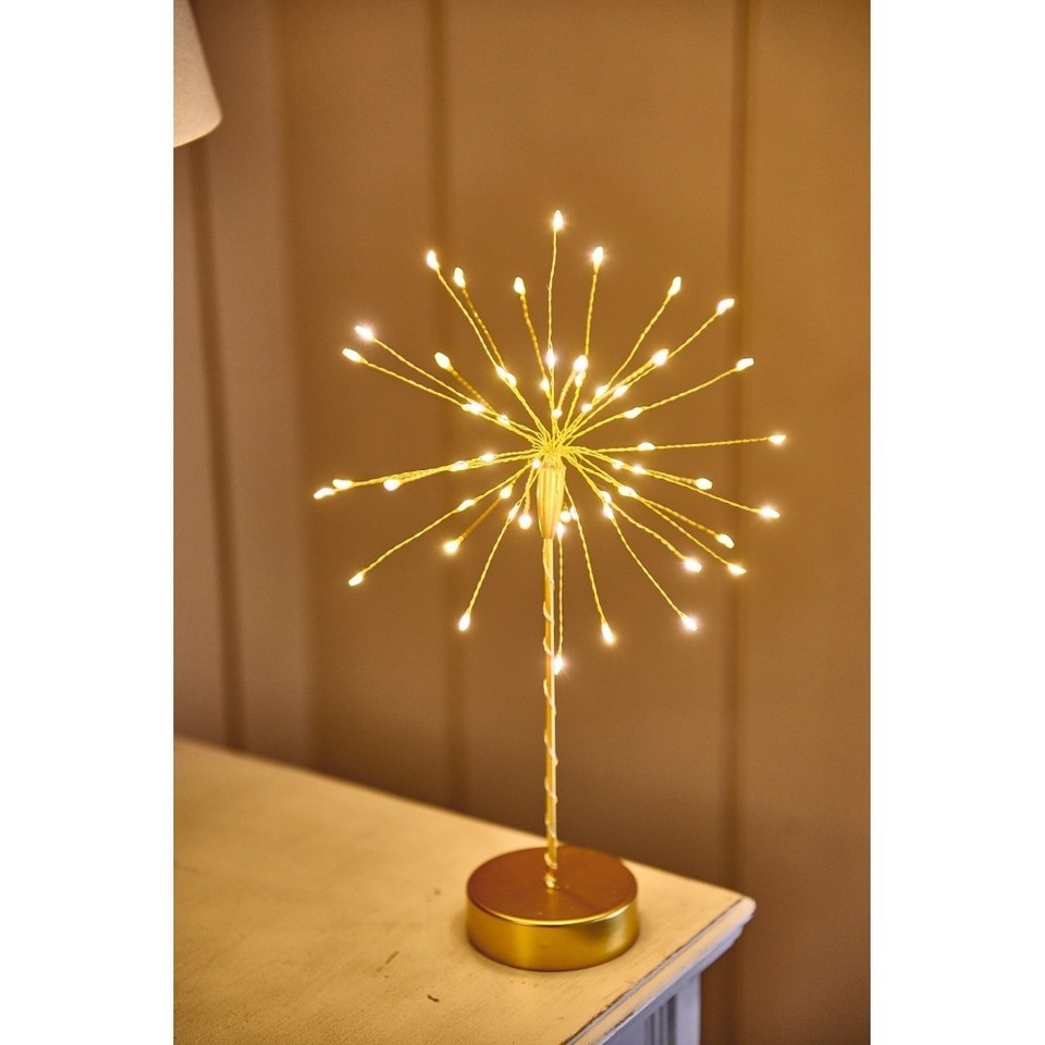 Mini Table Starburst 28cm (Gold) | eBay UK