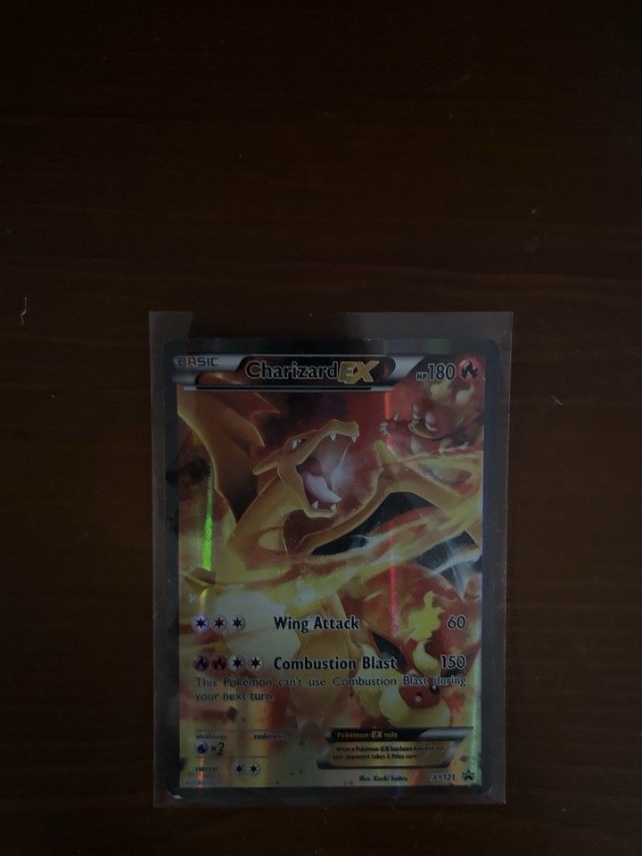 Pokémon TCG Charizard EX Generations Black Star Promo Full Art XY121 | eBay