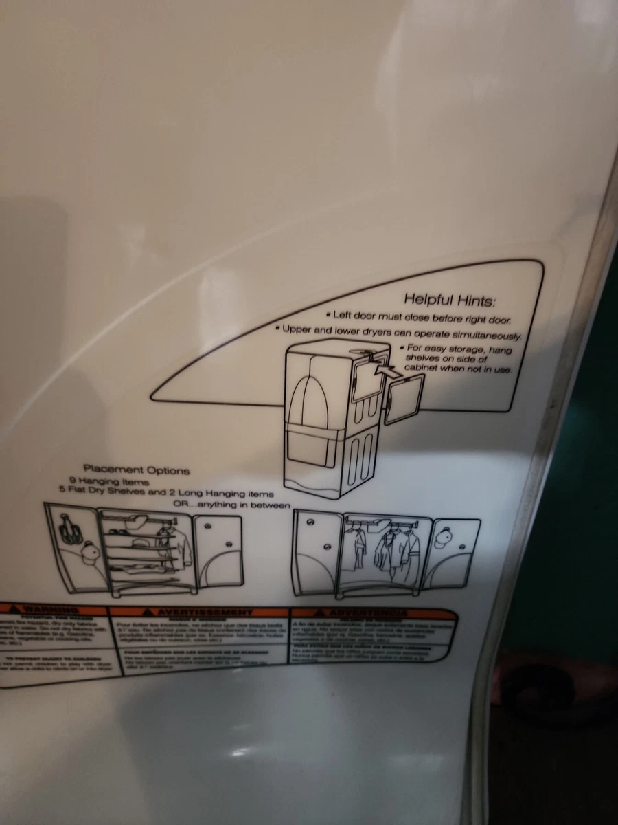 Maytag Neptune Dryer With Upper Drying Cabinet | Cabinets Matttroy