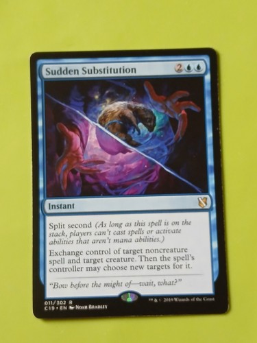 Sudden Substitution Magic Card Commander 2019 MTG TCG | eBay