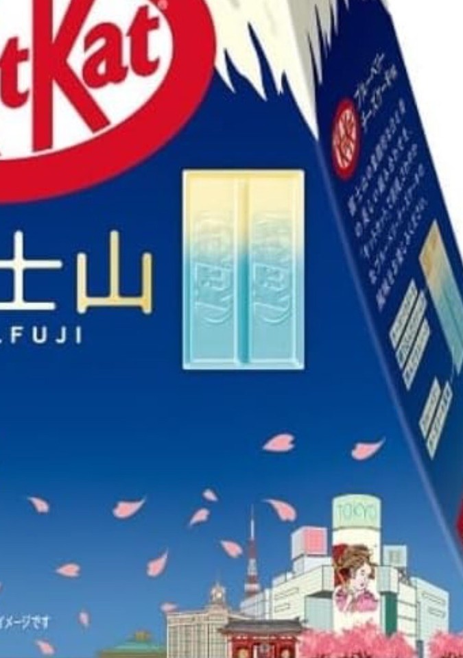 Rare! Mt. Fuji Blueberry Cheesecake Japanese KitKat 1 box 9 pieces ...