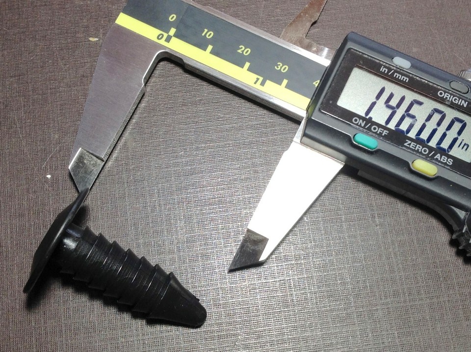 12 Fits 1968-1972 Buick Olds firewall insulation pad retainer clips ...