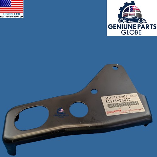 GENUINE TOYOTA 95-97 LAND CRUISER LX450 PASSENGER FRONT BUMPER STAY ...