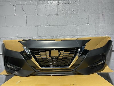 Fit 2020 2021 Nissan Sentra Front Bumper Compete Upper & Lower Grill ...