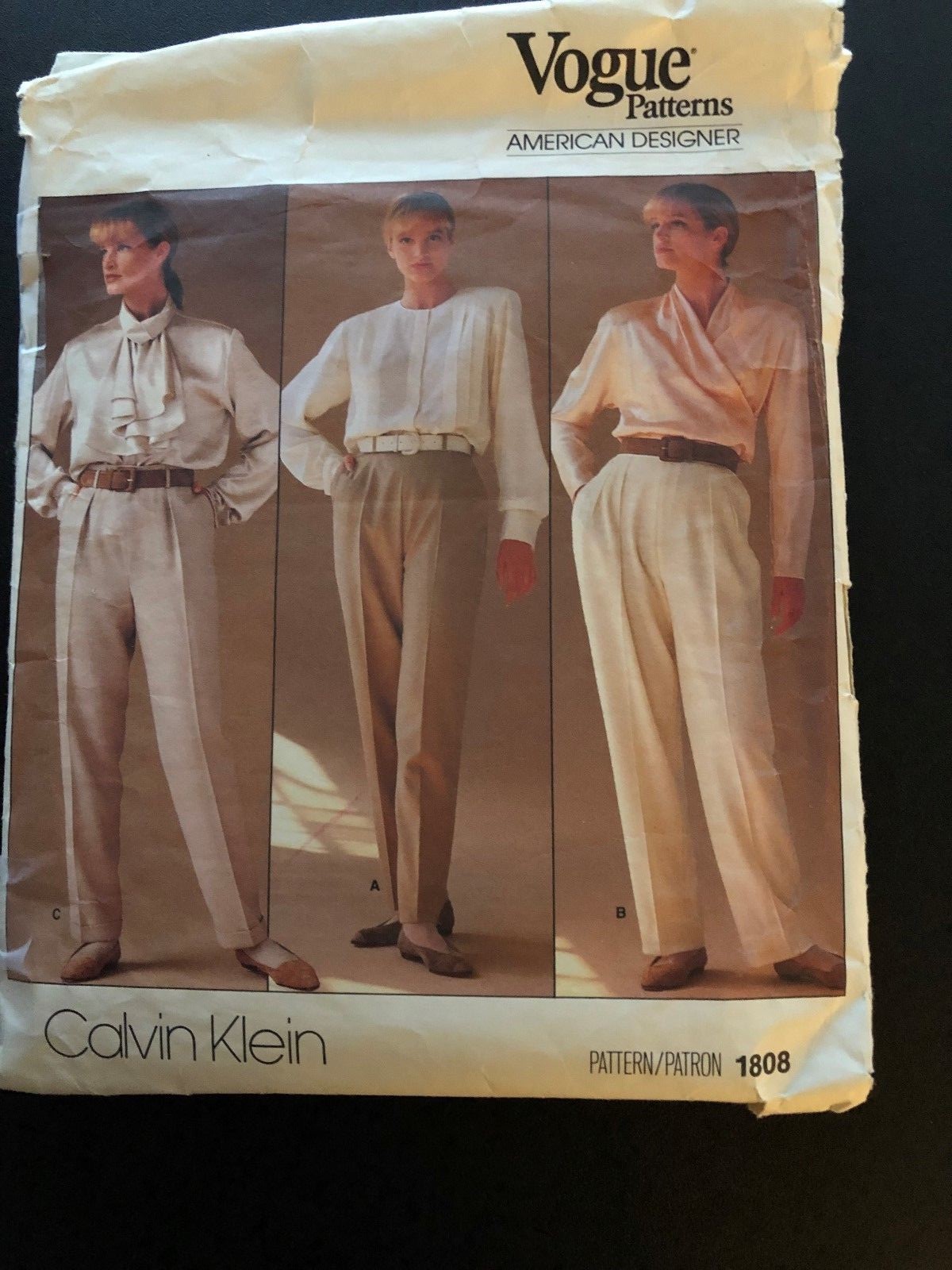 Vogue Patterns Calvin Klein American Designer in assorted styles and ...
