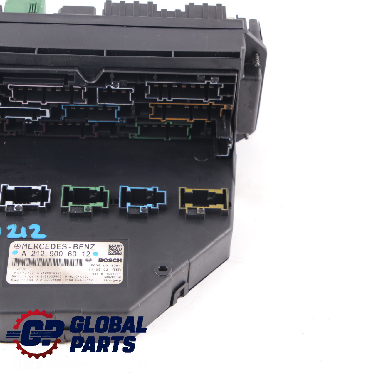 Fuse Box Mercedes W204 W212 SAM Relay Control Unit Module A2129006012 ...