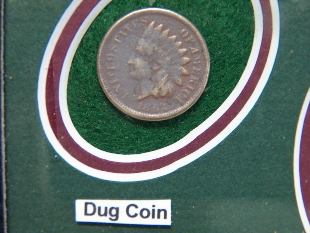 Matted Set Of 7 Identified Excavated Civil War Relics W/Dug Coin | eBay