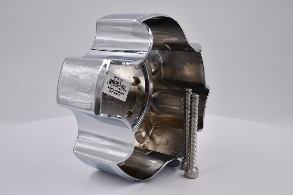 Vision Warrior C375-5CDOC 375 Chrome Wheel Center Cap 5x5.5 5x135 5x150 ...