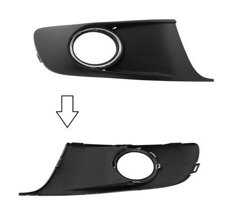 GRILLE PARE CHOCS POUR VW Touran II 2010- DROIT NEUF ! 1T0853666 ! | eBay