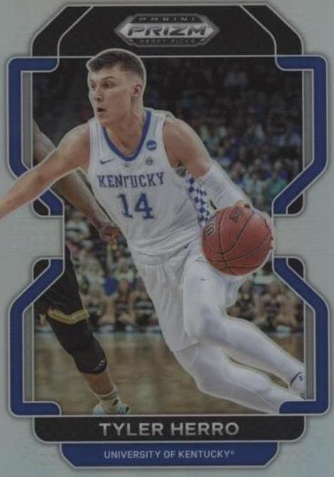 2022-23 Panini Prizm Draft Picks - Tyler Herro #47 Silver Prizm for ...