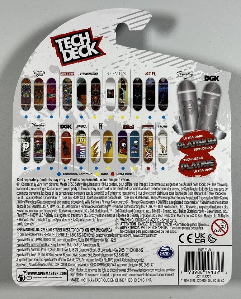 Teck Deck Baker Boys Distribution Big Boy Foy Fingerboard with 32mm ...