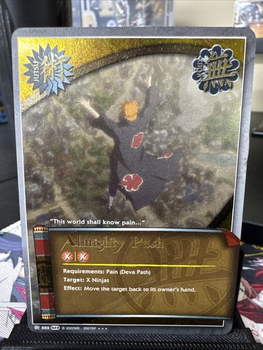 Almighty Push 888 1st Edition Foil S23 Naruto CCG | eBay