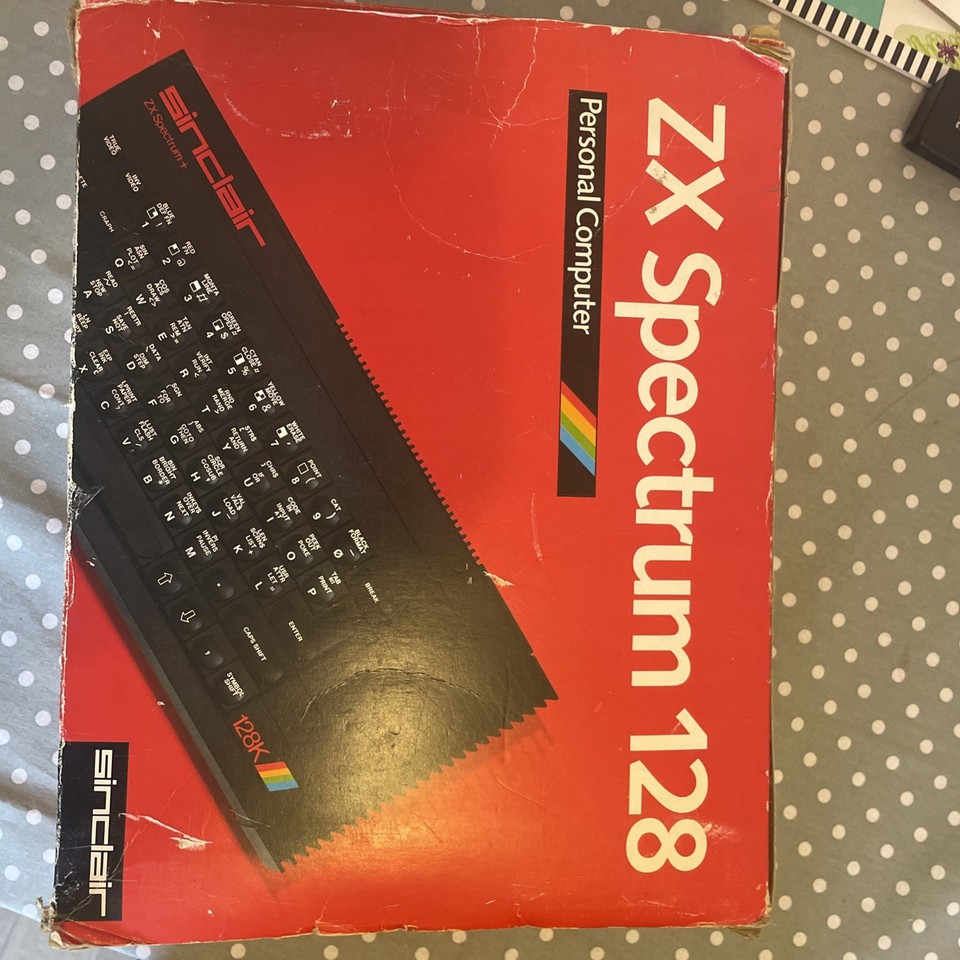 SINCLAIR ZX SPECTRUM 128K toastrack - Untested - please read ...