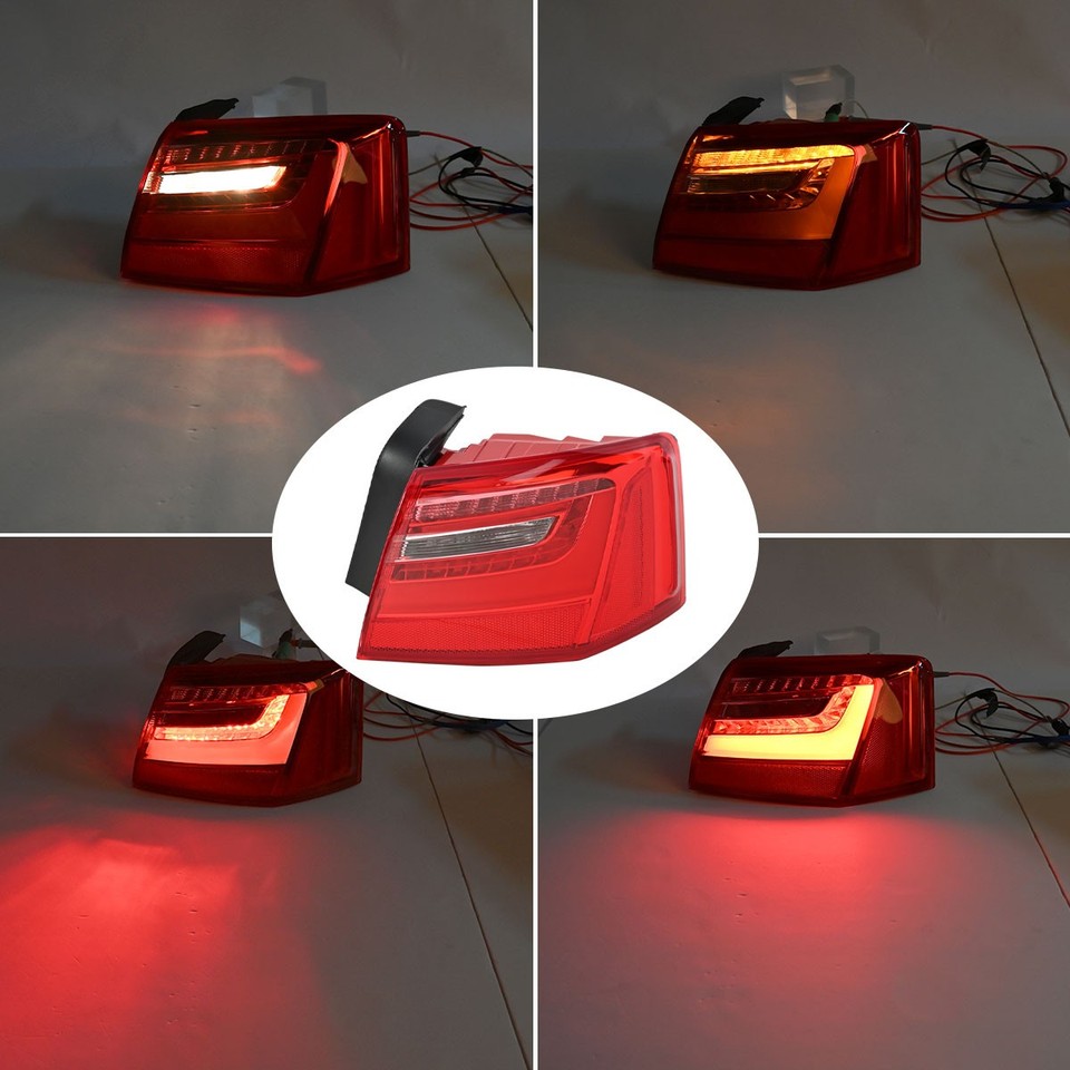 Outer LED Tail Light Right Passenger Side Rear Lamp For AUDI A6 C7 2012 ...