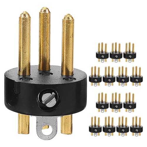 15 PCS Microphone Connector Accessories 3 Recording Adapter Plug | eBay ...