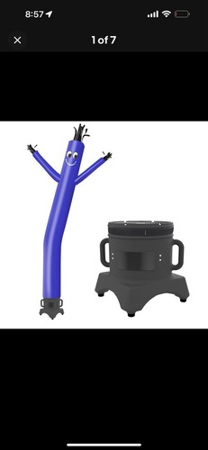 10ft Inflatable Dancer Waving Tube Man Puppet for Store Sign (Blue ...