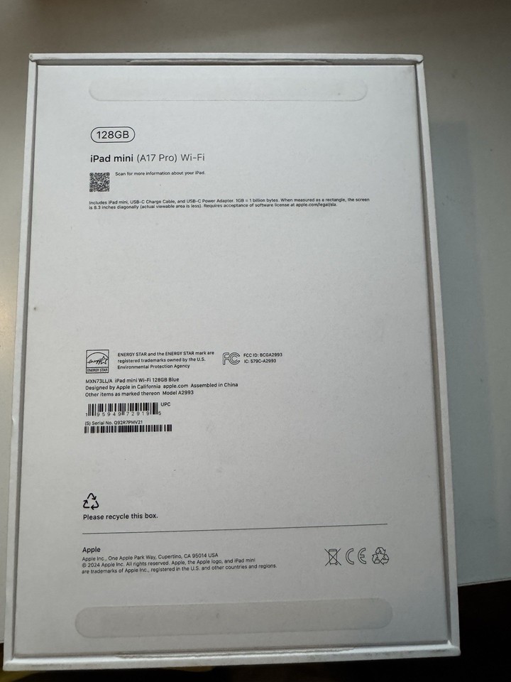 ipad mini 7th generation 128gb WiFi With Apple Pencil Pro | eBay