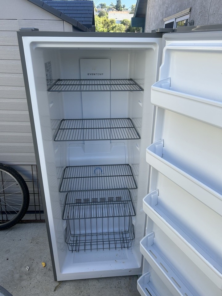 Frigidaire Stainless Steel Standing Freezer Model. FFFU16F2VV | eBay