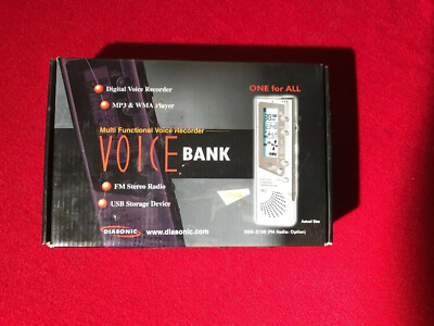 Diasonic Multi Function Digital Voice Audio Recorder and MP3 Player DDR ...