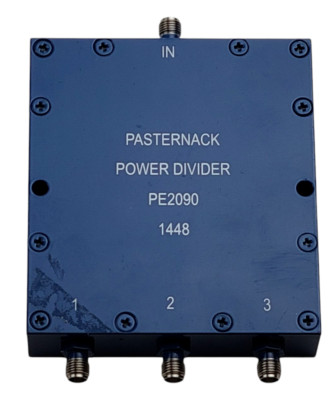 Pasternack PE2090 3-Way SMA Wilkinson Power Divider Coaxial Power ...
