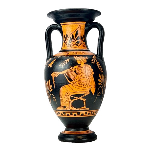 God Apollo and Daphne painting Ancient Greek Vase Pottery | eBay